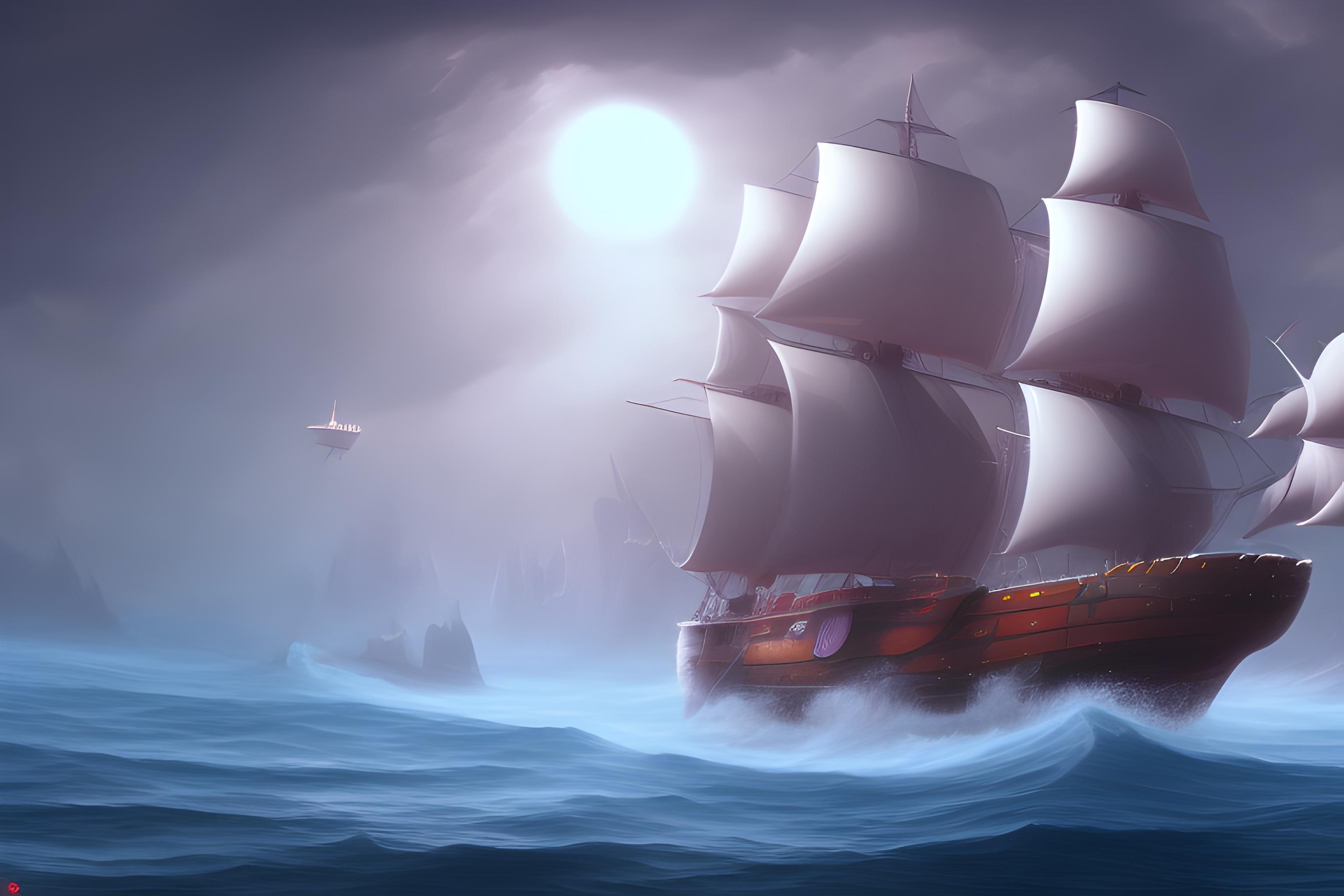 Arcadia le bateau d'albator dans l'espace | Wallpapers.ai